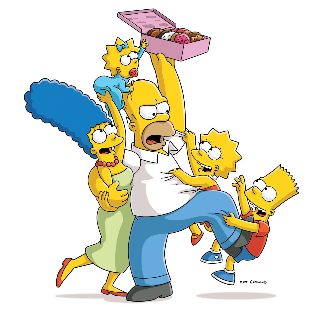 Die Charaktere Der Simpsons Familie