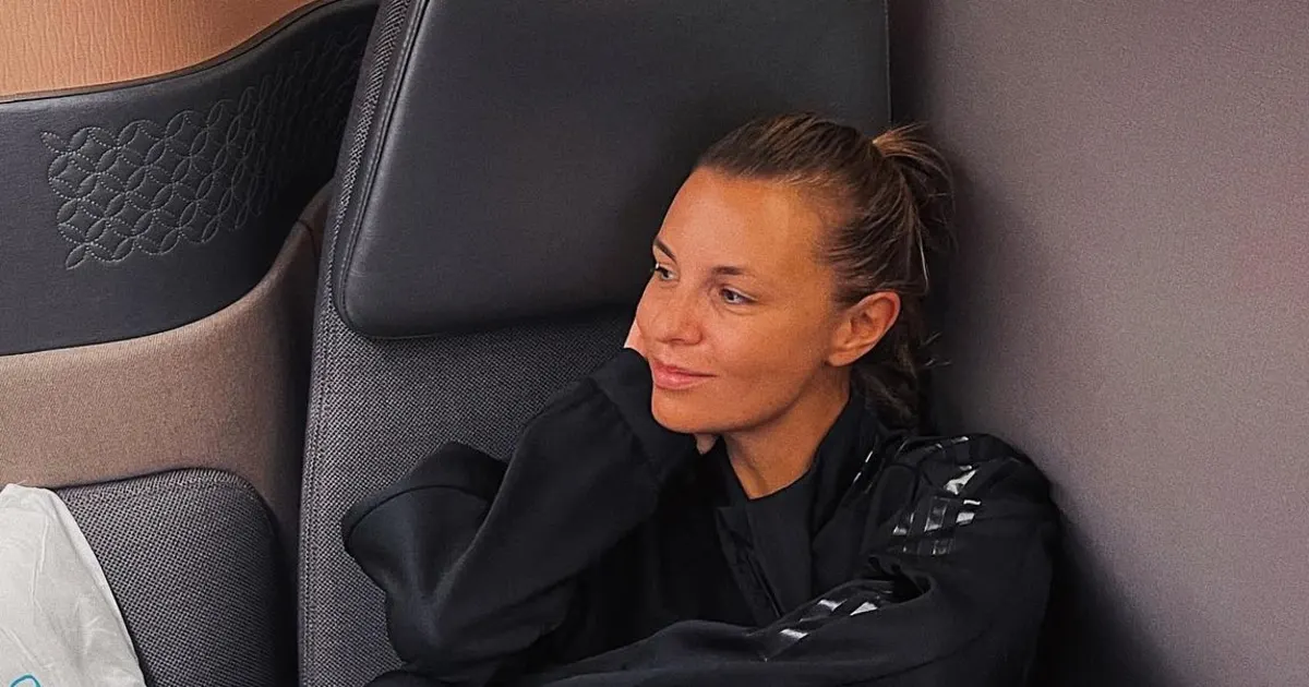 Total natürlich: So bekommen wir Laura Wontorra selten zu sehen
