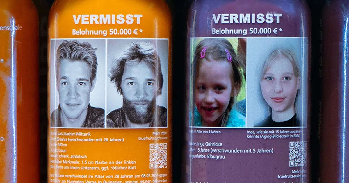 So könnte die vermisste Inga heute mit 15 Jahren aussehen