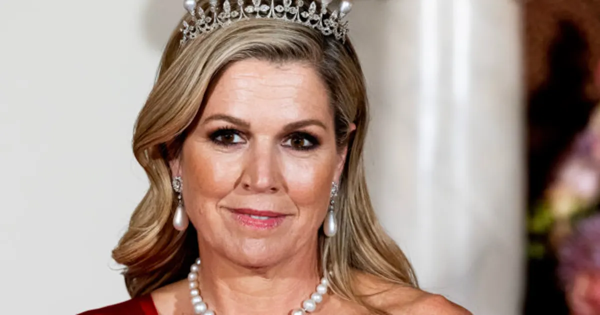 Königin Máxima als Lady in Red - sie stiehlt allen die Show