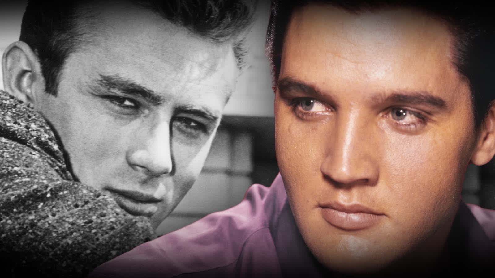 James Dean And Elvis Presley